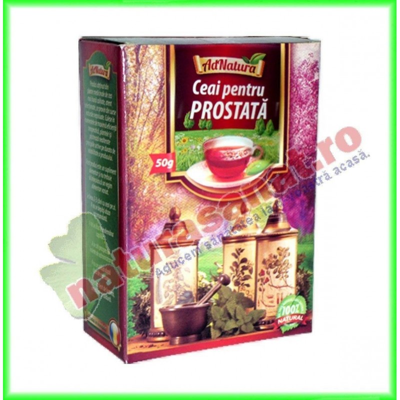 Ceai pentru Prostata 50 g - Ad Natura - www.naturasanat.ro